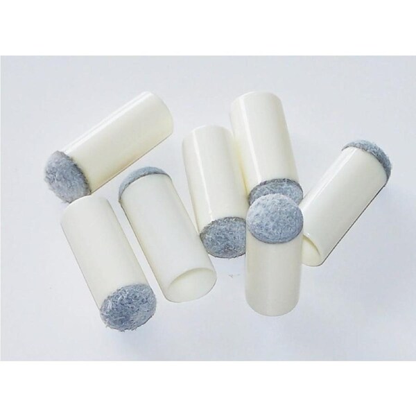 Pool Snooker Billiard Table Cue Tip 13mm (10 x Push in Type) | Woolworths