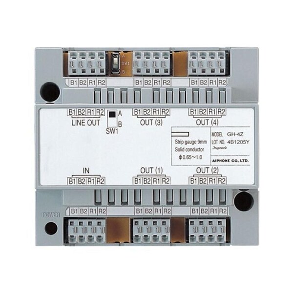 Aiphone GH4Z Video Distributor/Divider Module for GH/GT Series Intercom ...