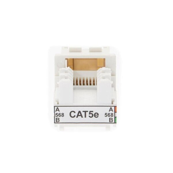10 Pcs Cat 5E Keystone Jack For 110 Face Plate | Woolworths