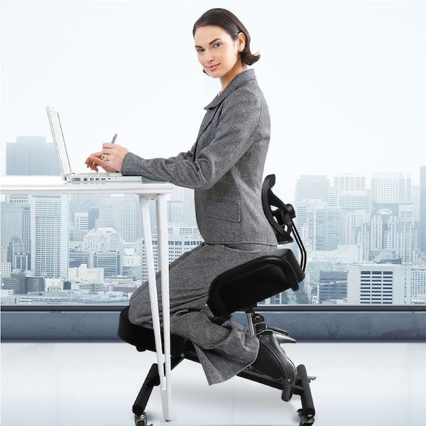 Levede Kneeling Chair Office Ergonomic Home Knee Seat Posture Back ...