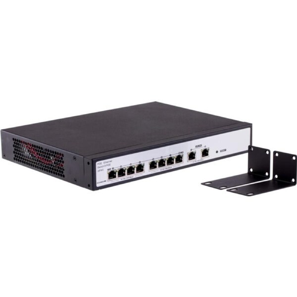 Edimax 8-Port 10/100Mbps IEEE 802.3af/802.3at PoE Switch Ethernet Ports ...