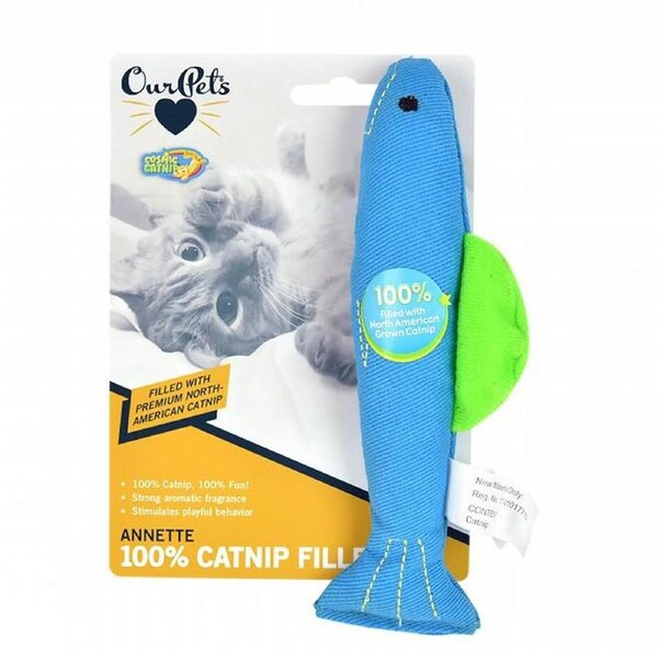 Our Pets Cosmic Catnip Filled Cat Toy Fish 16.5cm | Woolworths