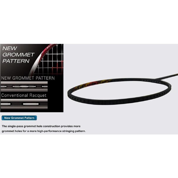 Yonex Badminton Racquet - Nanoflare 800 (NF-800) - Matte Black - One Free Grip | Woolworths