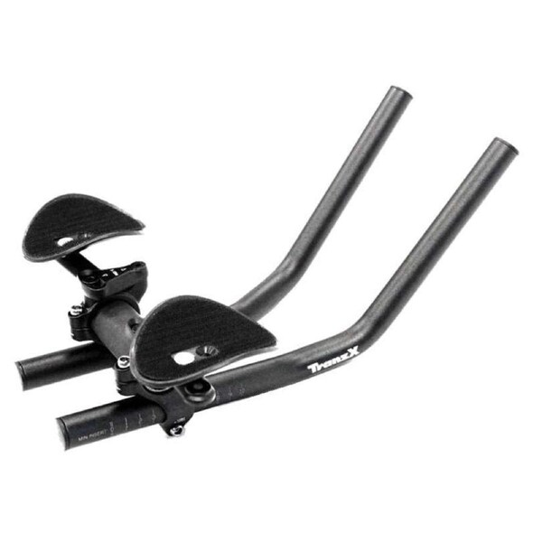 Tranz X Triathlon Tri-Bars 25.4 - 31.8mm Adjustable With Cold Forged ...