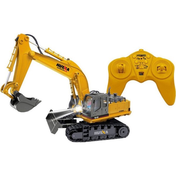 RC Remote Controlled 2.4GHz Die-Cast Tractor Excavator Digger Car/Truck ...