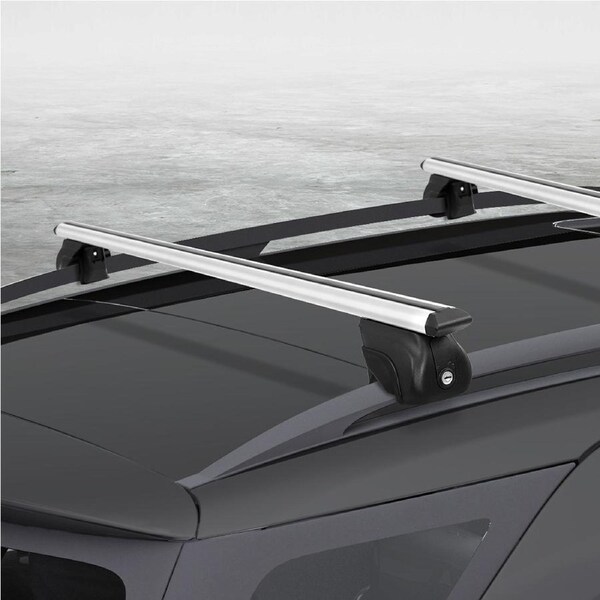 111cm Giantz Universal Car Roof Racks Pod Aluminium Cross Bars Upgraded ...