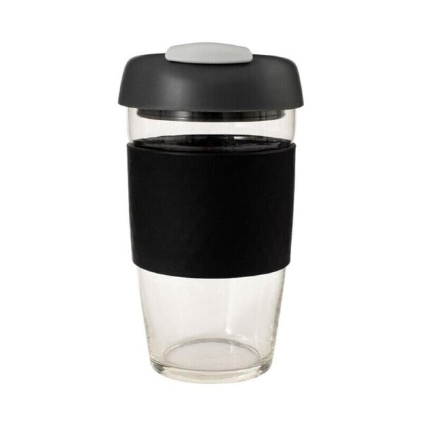 Avanti Glass 473ml GOCUP Black,Charcoal,Grey | Woolworths