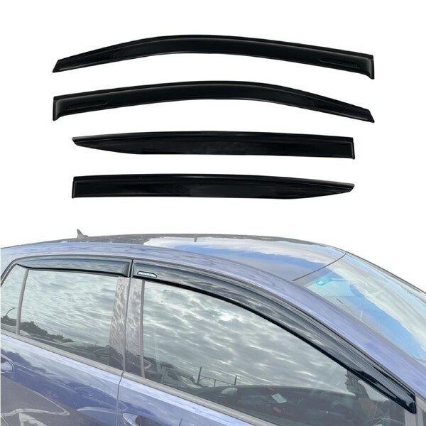 Luxury Weather Shields for Volkswagen Golf 7th Gen MK7 MK7.5 Hatch 2013-2020 | Woolworths