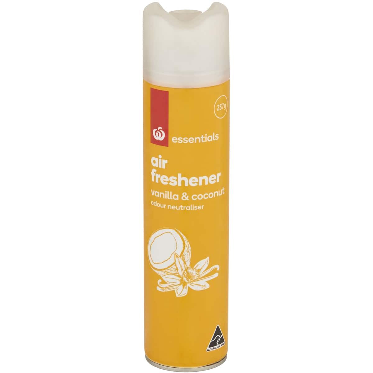 Woolworths Essentials Air Freshener Vanilla and Coconut 237g | bunch