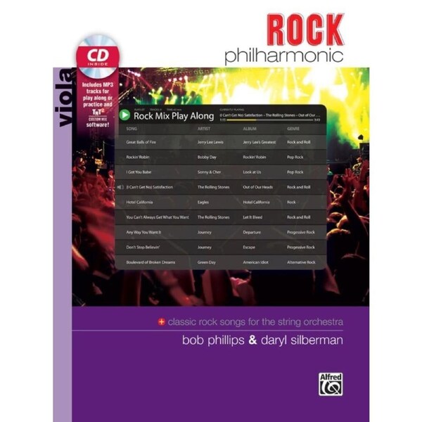 Rock Philharmonic Viola Book/CD | Woolworths