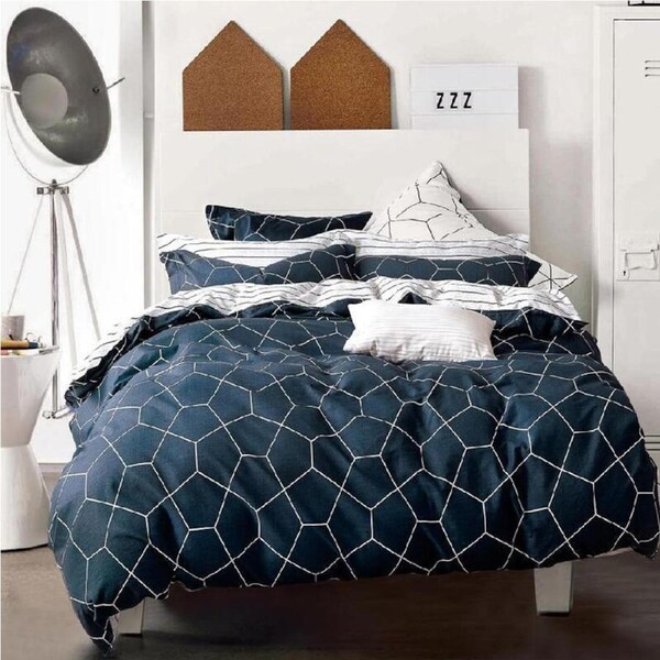 Somia Design Cotton Quilt Cover Set Single | Woolworths