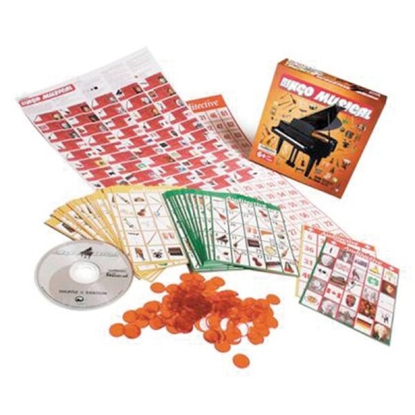 Musical Inst Bingo + CD & Case | Woolworths