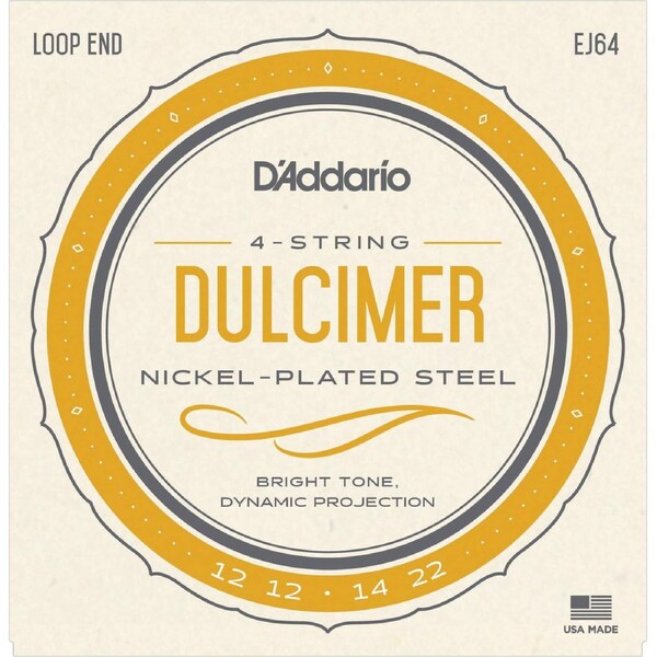 D'Addario EJ64 4-String Dulcimer Strings | Woolworths