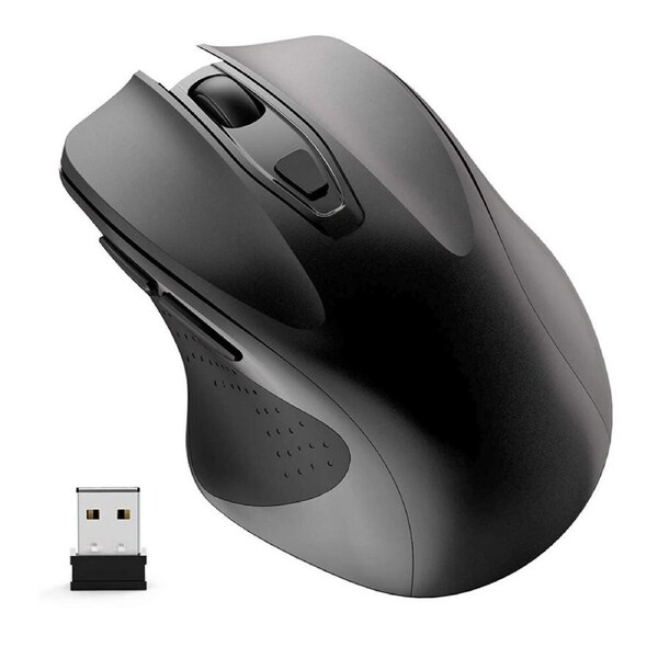 Sansai 2.4GHz Wireless Optical Mouse/USB Receiver for PC/Laptop ...