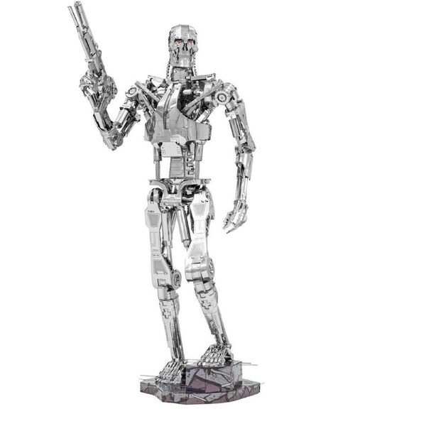 Metal Earth - 3D Metal Model Kit - ICONX The Terminator T-800 ...