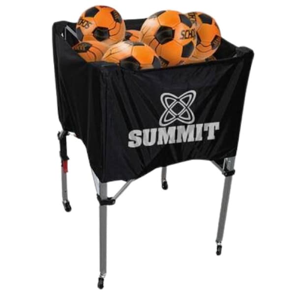 Summit Ball Carry Cart Portable Basketball Netball Rack Sports Case ...