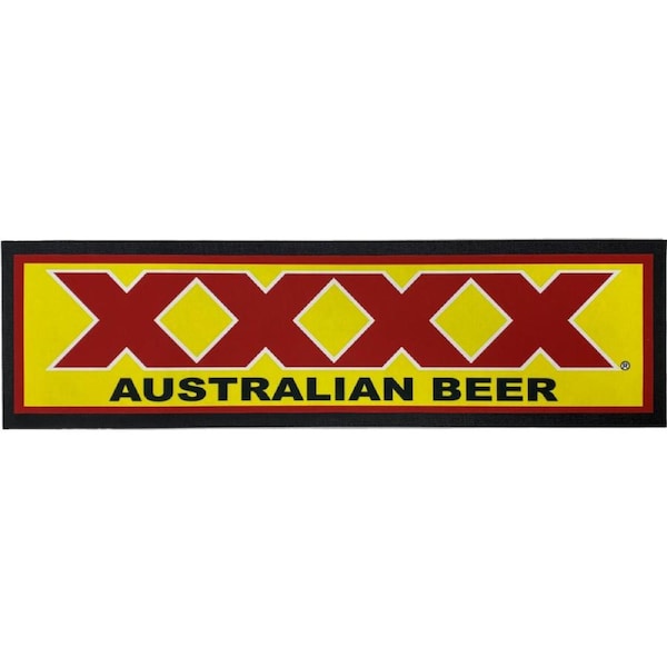 XXXX Gold QLD Beer Bar Runner Mat | Woolworths