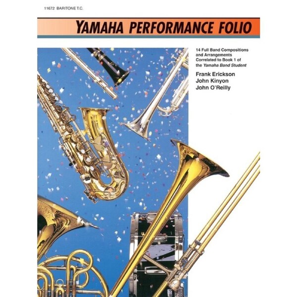 Yamaha Performance Folio Baritone Tc | Woolworths