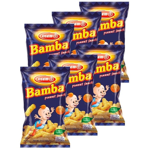 Osem Bamba Peanut Snack 100g x 6 | Woolworths
