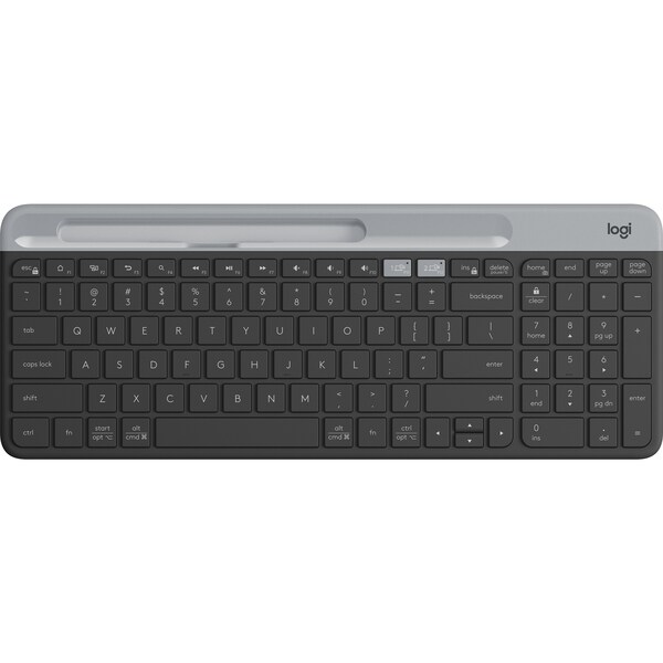 Logitech K850 Slim Multi-Device Keyboard Black each | Woolworths