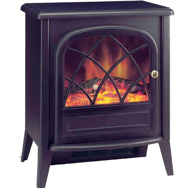 Dimplex 2.0kW Ritz Portable Electric Fire with Optiflame Log Effect ...