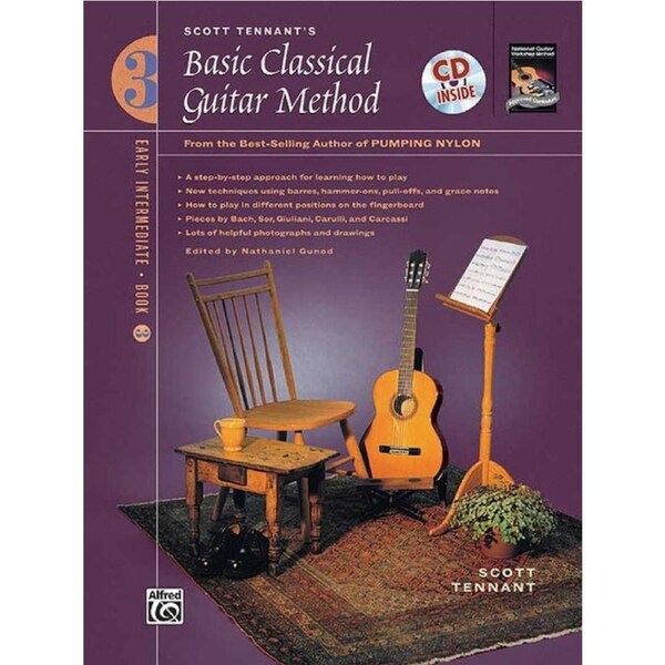 Basic Classical Guitar Method Book 3 Book/CD | Woolworths