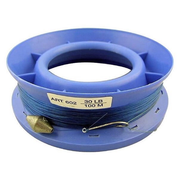 6 Inch Hand Caster Pre Rigged with 100m of 30lb Mono Fishing Line ...