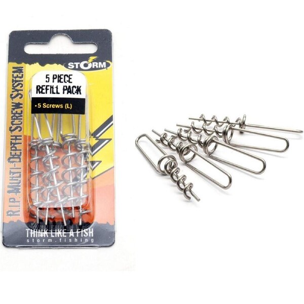 Storm RIP Multi-Depth Screw System 5 Piece Refill Pack - 5 x Large ...