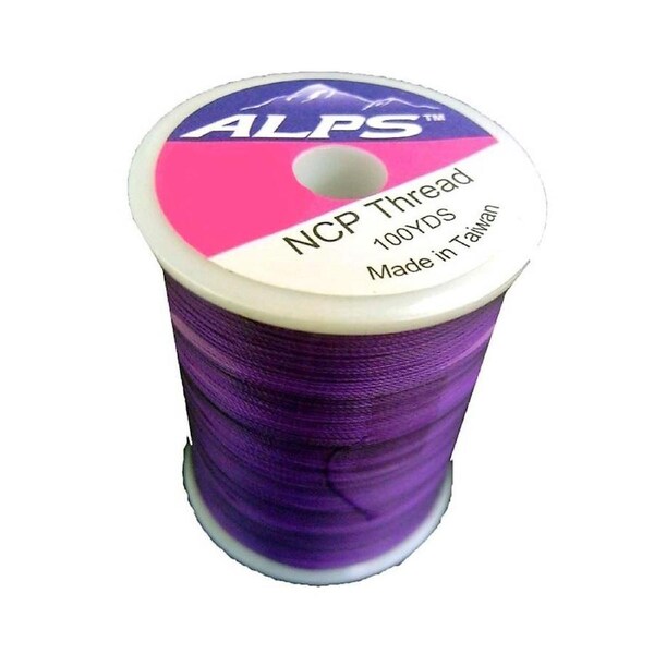 Alps 100yds of Purple Rod Wrapping Thread - Size A (0.15mm) Rod Binding ...