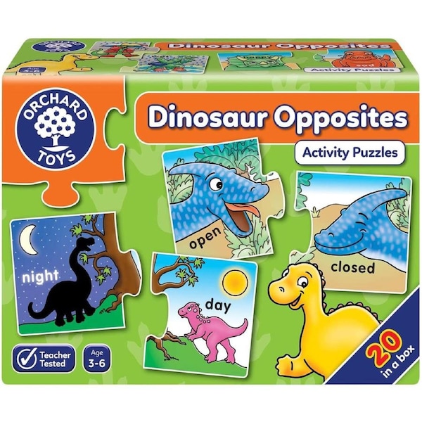 Orchard Toys - Dinosaur Opposites Activity Puzzles | Woolworths