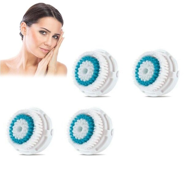 Facial Clarisonic Compatible Brushes - 4 Heads for Deep Pore Skin ...