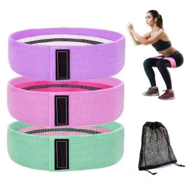 Resistance Bands for Working Out, Women Exercise Bands for Legs and ...