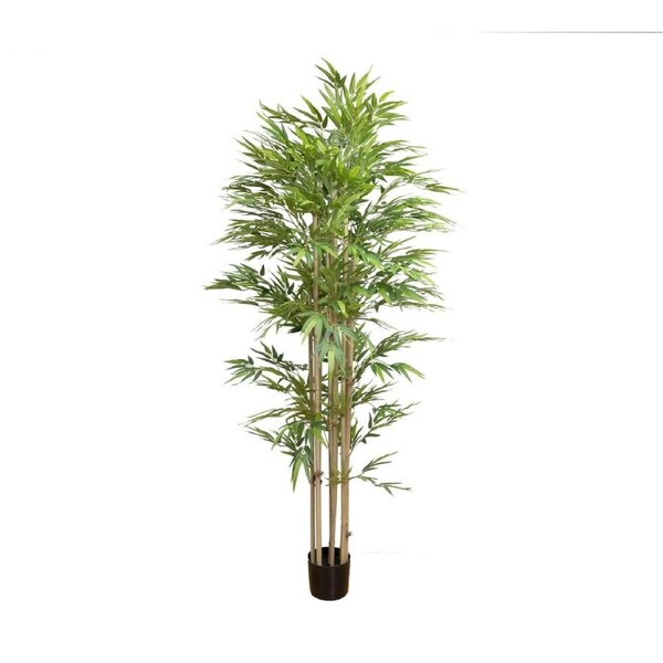 Glamorous Fusion Chinese Bamboo Tree Artificial Fake Plant Flower ...