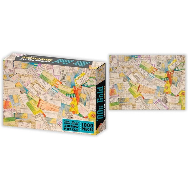 Roadcrates Jigsaw Puzzle 80's Gold 1000 Pieces Game/Activity Fun Toy ...