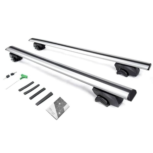 Elora Car Roof Rack Cross Bars Carrier Vehicle Lock Wrap Rails ...