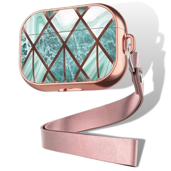 Apple Airpod Pro Case - Geometric Marble Mosaic Art Deco Design ...