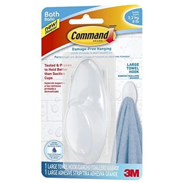 COMMAND Towel Hook WET-17 Large | Woolworths