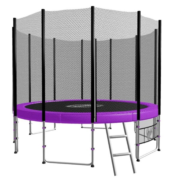 Blizzard 10 Ft Trampoline With Net - Purple | Woolworths