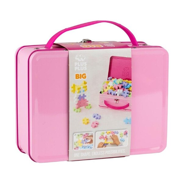 Plus-Plus - BIG - Metal suitcase Pastel | Woolworths
