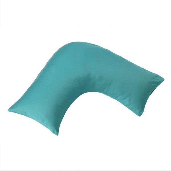 400 Thread Count Aqua U-shaped Pillowcase | Woolworths