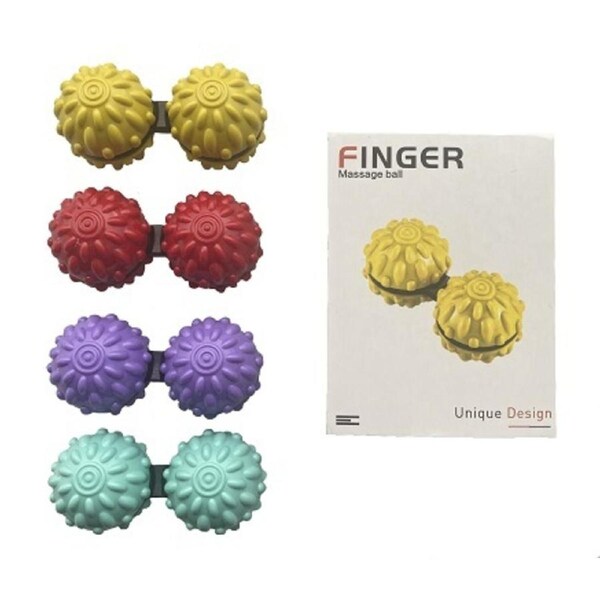 PG194 – Spinning Finger Massage Ball – 7cm fidget toy (YELLOW COLOUR ...