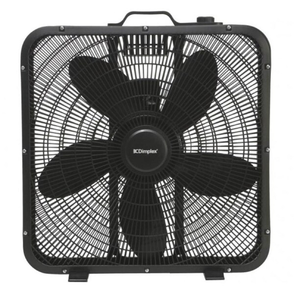 Dimplex 50cm Floor/Desk Box Air Circulator Fan/Cooler/Cooling Matte ...