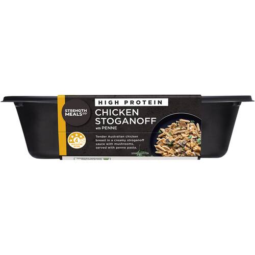Strength Meals Co Chicken Stroganoff Chilled Meal 350g | bunch