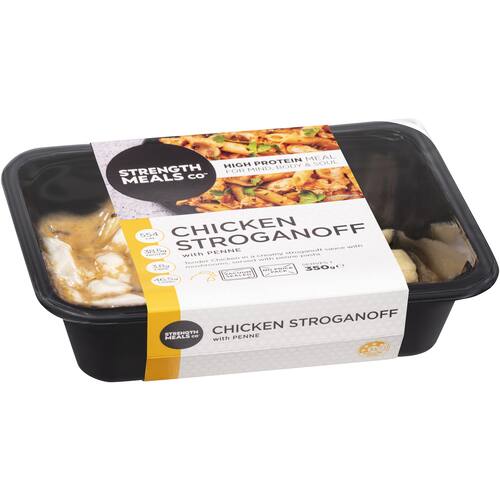 Strength Meals Co Chicken Stroganoff Chilled Meal 350g | bunch