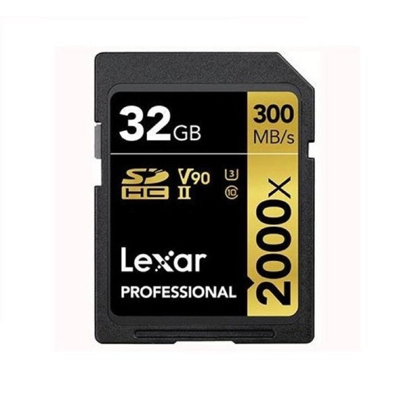 Lexar Professional 2000X SDHC/SDXC UHS-II SD Card -32GB | Woolworths