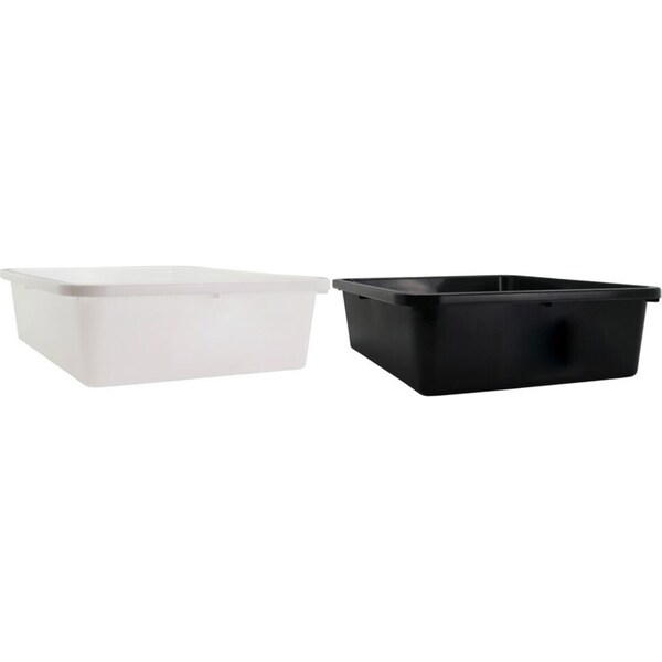 2x Boxsweden 25L/52.5cm Storage Tub/Container Home Organiser Tray/Box ...