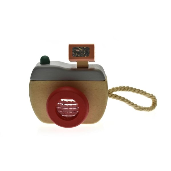 Kaper Kidz - Wooden Camera Maroon | Woolworths