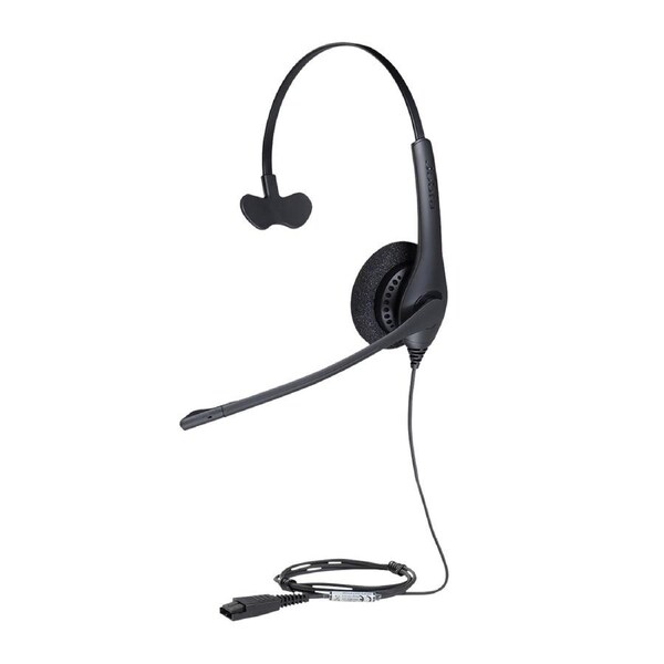Jabra Corded Biz 1500 Mono QD Call Wired Headset w/Noise-Cancelling ...