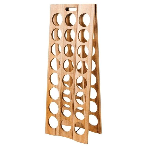 Alex Liddy Acacia Wine Rack 38X100cm | Woolworths