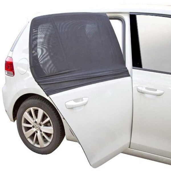 Universal Car Window Sox Sun Shades Socks Rear Side Seat Baby Kids ...